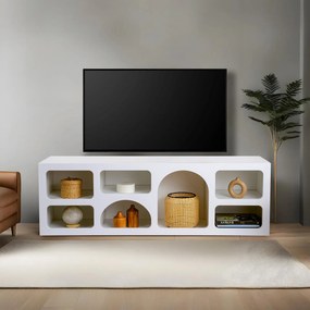 Kalune design Konzolový stolek LORIN bílý