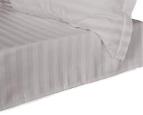 BAMBUSOVÉ PROSTĚRADLO STRIPE 160X240 CM ŠEDÉ