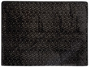 Deka 130 x 180 cm černá ALAZEYA Beliani