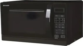 Sharp R-642BKW černá / Mikrovlnná trouba / dotykové ovládání / 800 W /