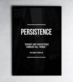Pixada Persistence - Motivační obraz Velikost: B2 - 50x70 cm, Volba rámu: plakát bez rámu