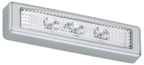 Briloner | Briloner 2689-034-LED Dotykové orientační svítidlo LERO LED/0,18W/3xAAA stříbrná | BL1185