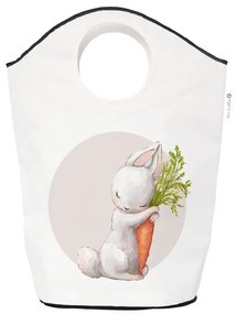 Koš na prádlo a hračky Forest School-Hugging Bunnies (60l)