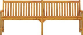 Zahradní lavice 220 cm masivní akáciové dřevo 316613