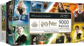 Trefl - Puzzle - UFT Harry Potter: Bradavické koleje / 9000 dílků / 19