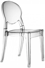 SCAB - Židle IGLOO - transparentní