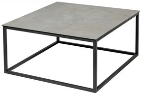 Konferenční stolek symbióza 75cm betonový vzhled keramika / 40671