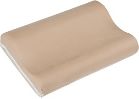 Bellatex Polštář anatomický 45x30 cm Jersey kávová