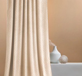 Room99 Hotový Závěs na kroužcích LEAFLY Velúrový Zatemňovací Barva: Granátová/Stříbrná, Velikost: 140 x 260 cm