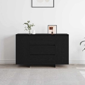 Servírovací skříň Černý dub 120 x 41 x 75 cm Kompozitní dřevo 3333915