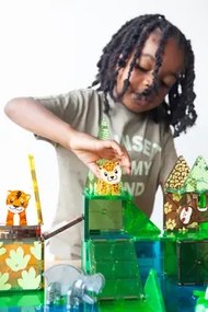 MAGNA-TILES Magnetická stavebnice Jungle / 25 dílků