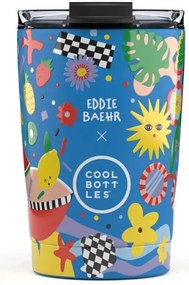 Cool bottles nerezový termohrnek eddie baehr - sunshine fiesta 330 ml