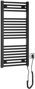 Aqualine - Topné těleso 45x96 cm, 300 W, matná černá ILE94TB