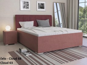 Vysoká postel Megan 190x220 cm - výběr barev
