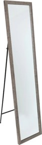 Stojící zrcadlo EFFE s nastavením úhlu náklonu, 35x155 cm, šedé