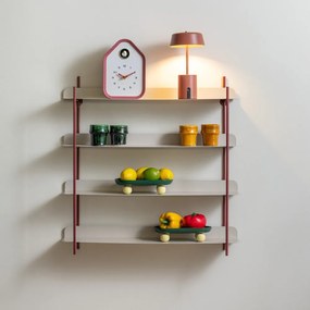 Okrově žlutá kovová LED stolní lampa (výška 22,5 cm) Elemental LED – Leitmotiv