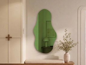 Zelené zrcadlo Base B44 40×76