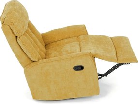 Polohovací křeslo žluté TV-H9327 YEL2