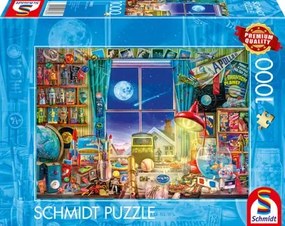 SCHMIDT Puzzle Až na měsíc / 1000 dílků / 69,3 x 49,3 cm