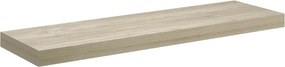 Plovoucí nástěnné police 2 ks dub 80 x 23,5 x 3,8 cm MDF 323878