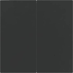 vidaXL 5dílný zahradní jídelní set šedý a černý polyratan a ocel [3203297]