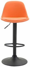 Barová židle Alaric oranžová