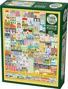 COBBLE HILL Puzzle Domov, sladký domov / 1000 dílků / od 14 let
