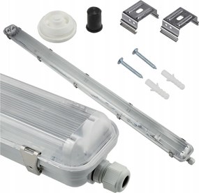 Hermetické LED svítidlo Philips – 2x158 cm pro LED trubice