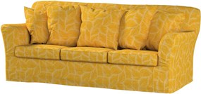 Potah na pohovku IKEA  Tomelilla 3-místná nerozkládací barva žlutá látka pletený vzor, vzorované