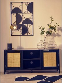 Černý TV stolek 120x52x38 cm Sherman – Premier Housewares