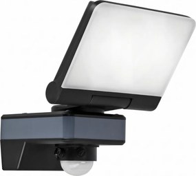 LED Reflektor se senzorem pohybu a soumraku LED/24W/230V 4200K IP54 černá