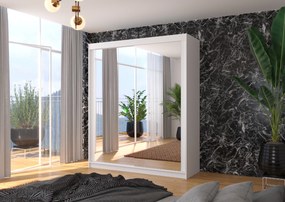 ADRK Furniture Posuvná skříň s zrcadlem MORGAN 180 ADRK-SW-MOR-W-180