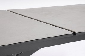 BIZZOTTO Rozkládací jídelní stůl PASCAL 200-260x100 cm antracit