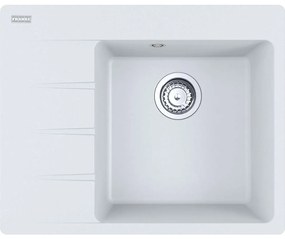 Franke Centro - Fragranitový dřez CNG 611-62 TL/7, 62x50 cm, bílá-led 114.0637.164