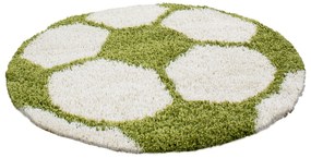 Ayyildiz koberce Dětský kusový koberec Fun 6001 green ROZMĚR: 120x120 (průměr) kruh