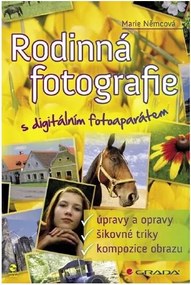 Rodinná fotografie s digitálním fotoaparátem