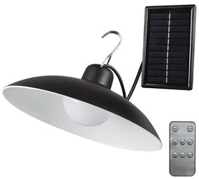 Polux | LED Solární  lampa CELINA LED/1,8W/3,7V IP44 + dálkové ovládání | SA1818