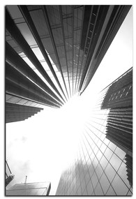 Obraz na plátně - Pohled na mrakodrap - obdélník 7252QA (100x70 cm)