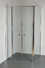 ARTTEC SALOON D 19 - Sprchový kout grape - 101-106 x 76,5 - 78 x 195 cm