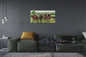 Obrazy na plátně Art jízda na koni 125x50 cm