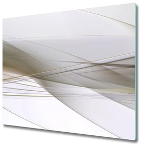 Skleněná krájecí deska abstrakce 60x52 cm