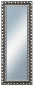 DANTIK - Zarámované zrcadlo - rozměr s rámem cca 60x160 cm z lišty ROKOKO grafitová (2884)