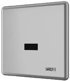 Sanela Senzorové pisoáry - Nerezový splachovač pisoáru s infračervenou elektronikou ALS, bateriové napájení SLP 06K