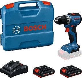 Bosch - 18V AKU vrtací šroubovák GSR18V-52, 2x aku 2,0 Ah Li-Ion, nabíječka 06019S0025