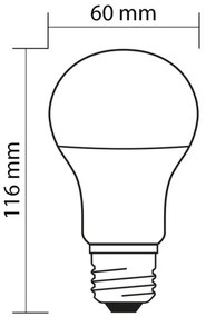 LED žárovka E27 McLED 10,5W (75W) neutrální bílá (4000K) ML-321.099.87.0