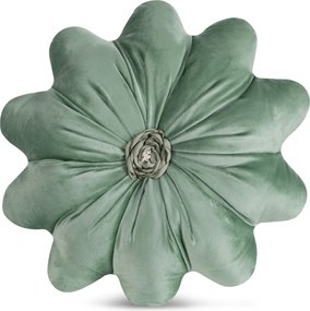 DEKORAČNÍ POLŠTÁŘ FLORES 5 Ø40 CM ŠALVIOVÁ