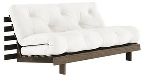 sofa ROOT by Karup - 160*200 cm carob (hnědá) + futon natural 701