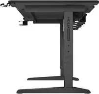 Genesis Holm Modular 140 RGB / Herní stůl / černý / D:140cm / Š:75cm /