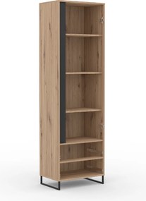 ADRK Furniture Vysoká vitrína ARIA SHC-ARI-60-A_B