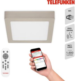 Telefunken 309602TF - LED RGBW Stropní svítidlo LED/18W/230V 2700-6500K WiFi